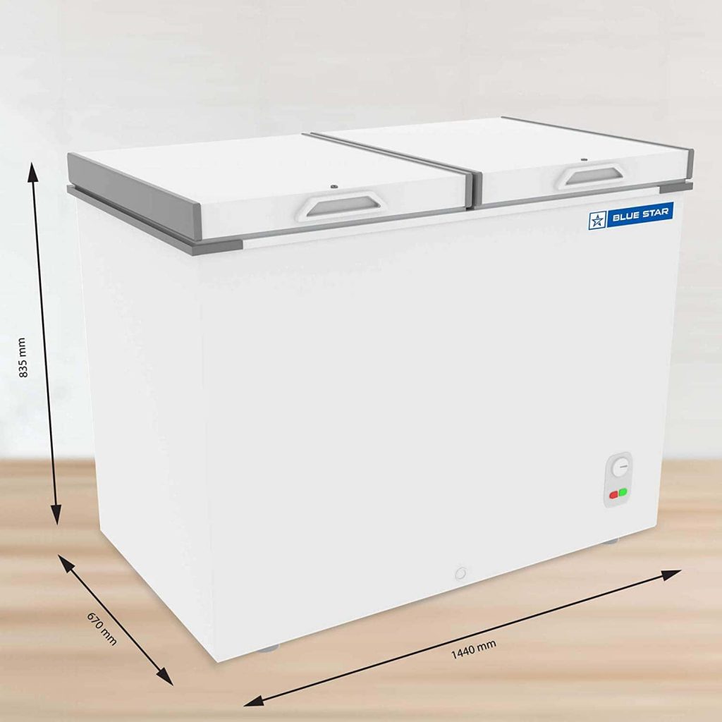 CHFDD400 Blue Star Double door deep freezer | Call 7000138343